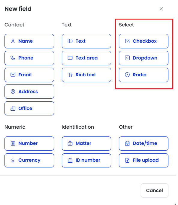 How to Add Multiple Choice Fields (Radio, Checkbox, and Drop-down)